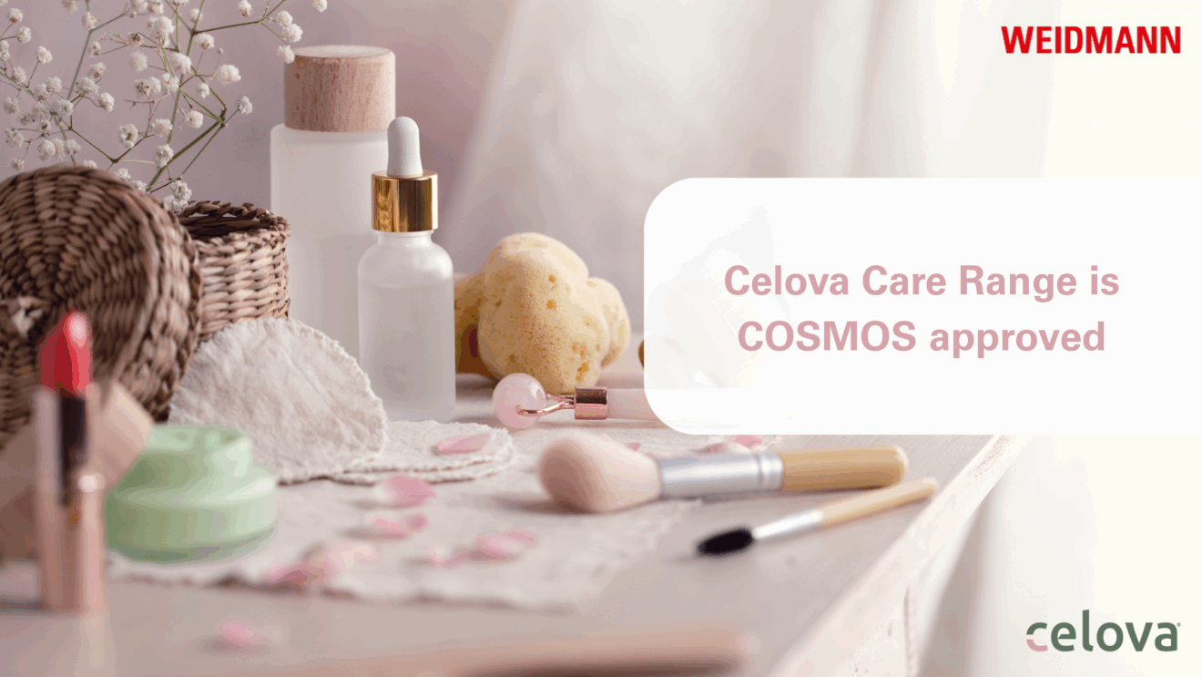 Celova Care Range is COSMOS Approved - Weidmann Fiber Technology